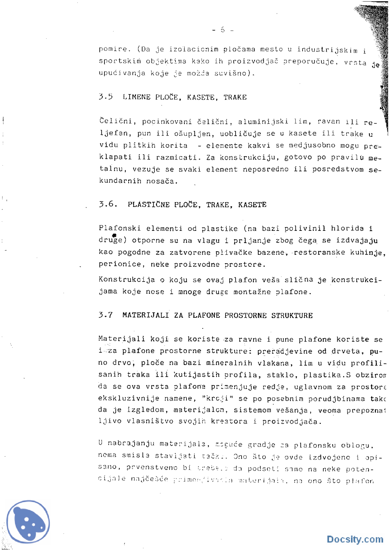 Plafoni Skripta Arhitektonske Konstrukcije 3 Part2 Rezime Predlog