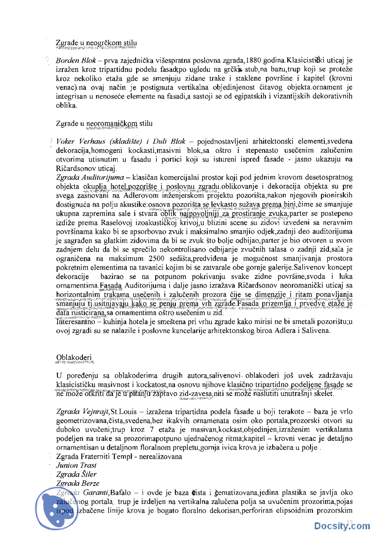 Savremena arhitektura i urbanizam-skripta-Arhitektura Part2 | Rezime' predlog Savremena ...