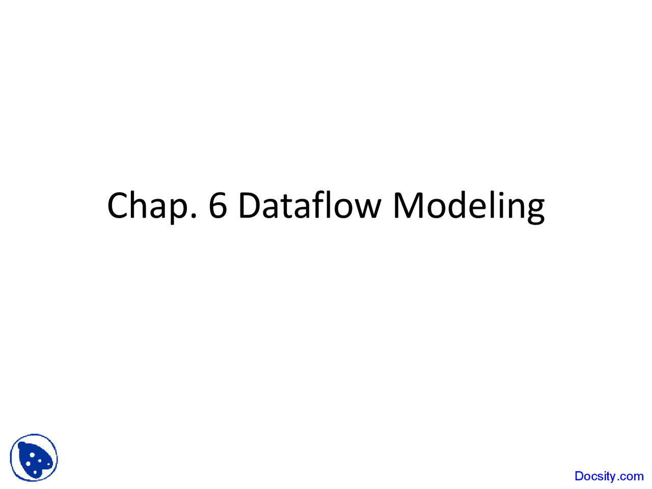 Dataflow Modeling Digital Design With Varilog Lecture Slides