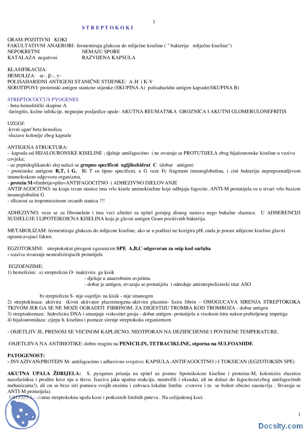 Bakterije-Skripta-Mikrobiologija-Medicina | Rezime' predlog ...