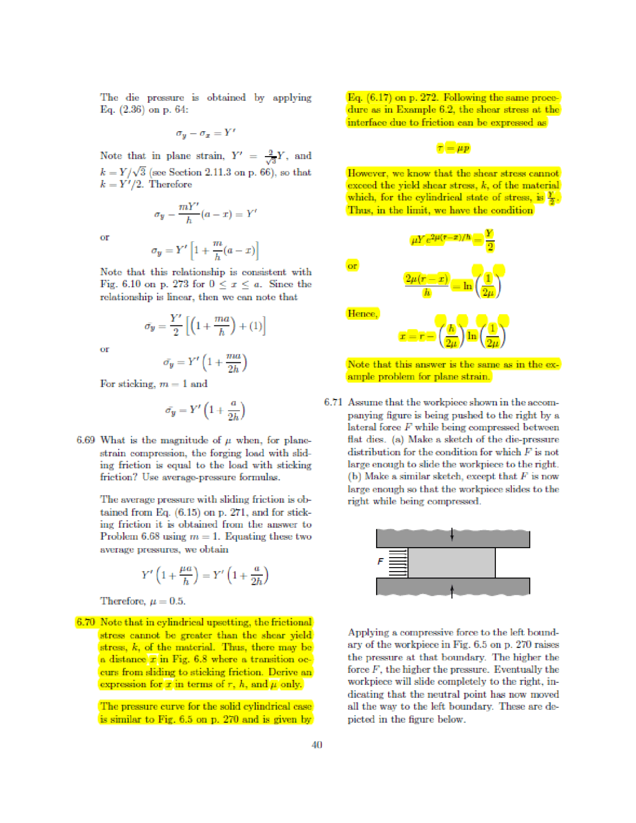 Pressure Decay in Compaction - Lecture Notes | MEM 688 | Exams ...