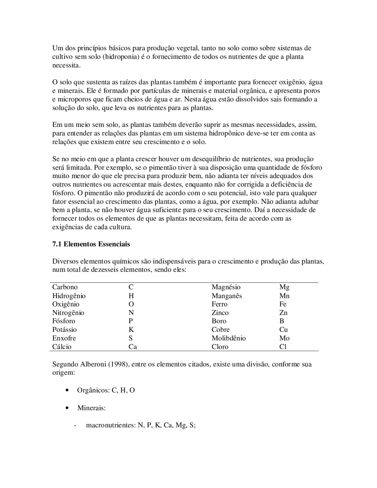 Hidroponia Apostilas Agronomia 2 Docsity