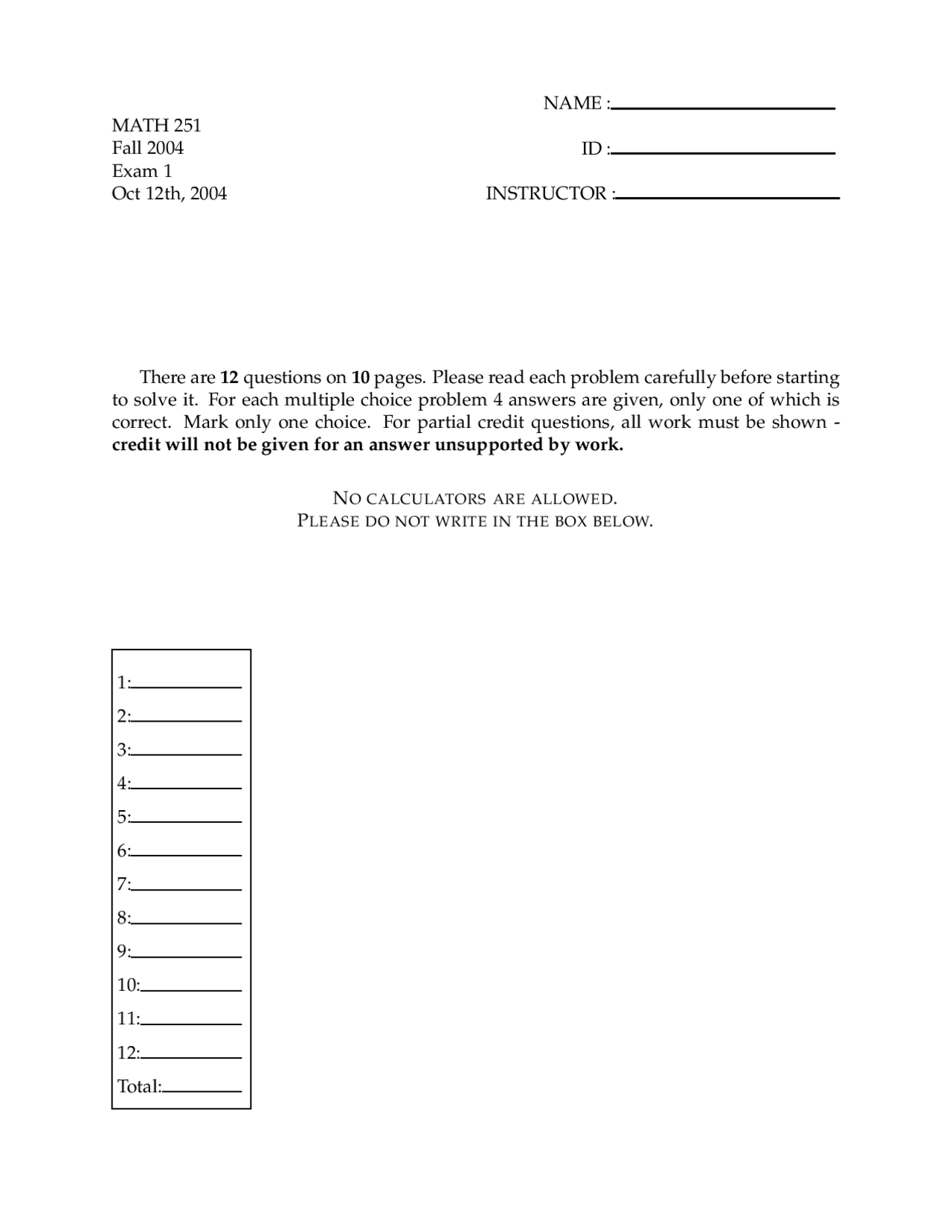 Non Linear Ordinary And Partial Differential Equations Exam Docsity