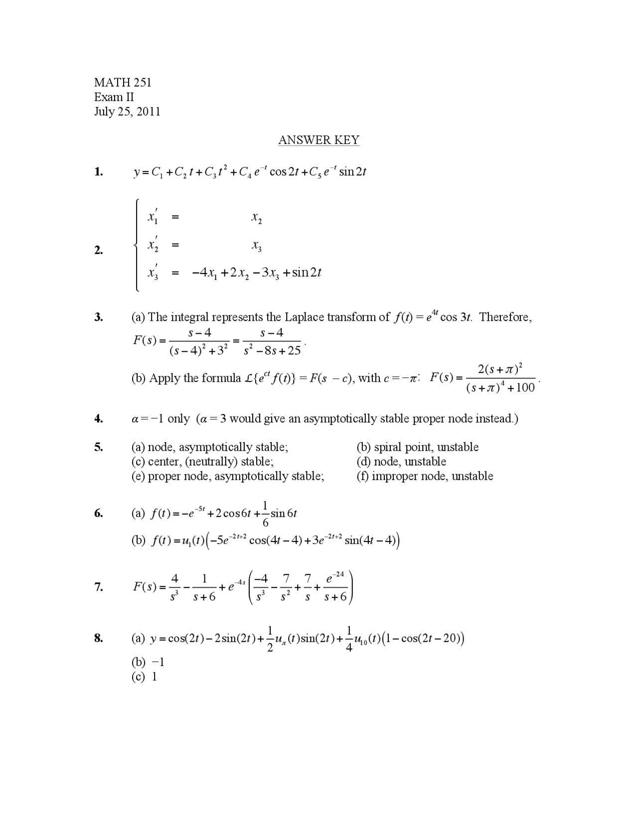 Equivalent System Ordinary And Partial Differential Equations