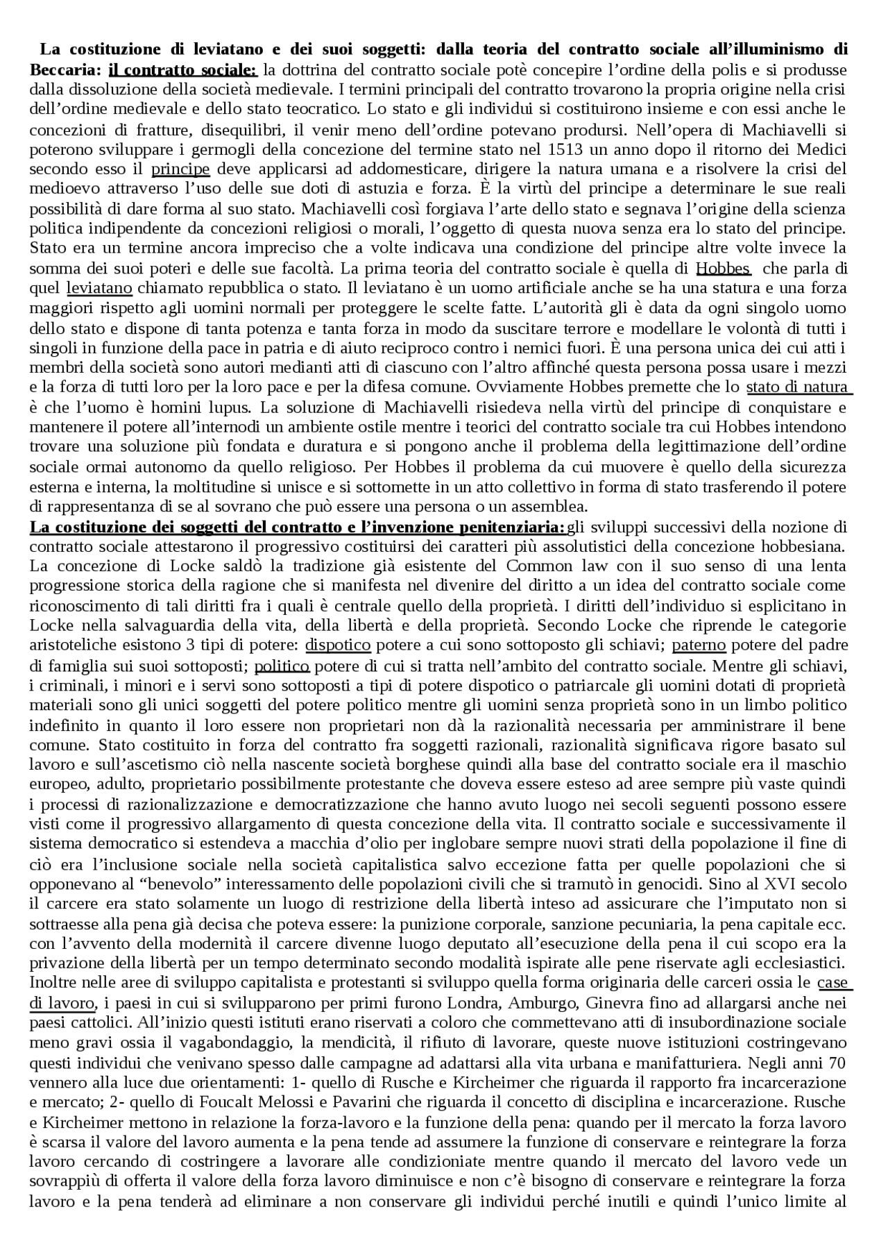 Sociologia Della Devianza Riassunti Melossi Docsity