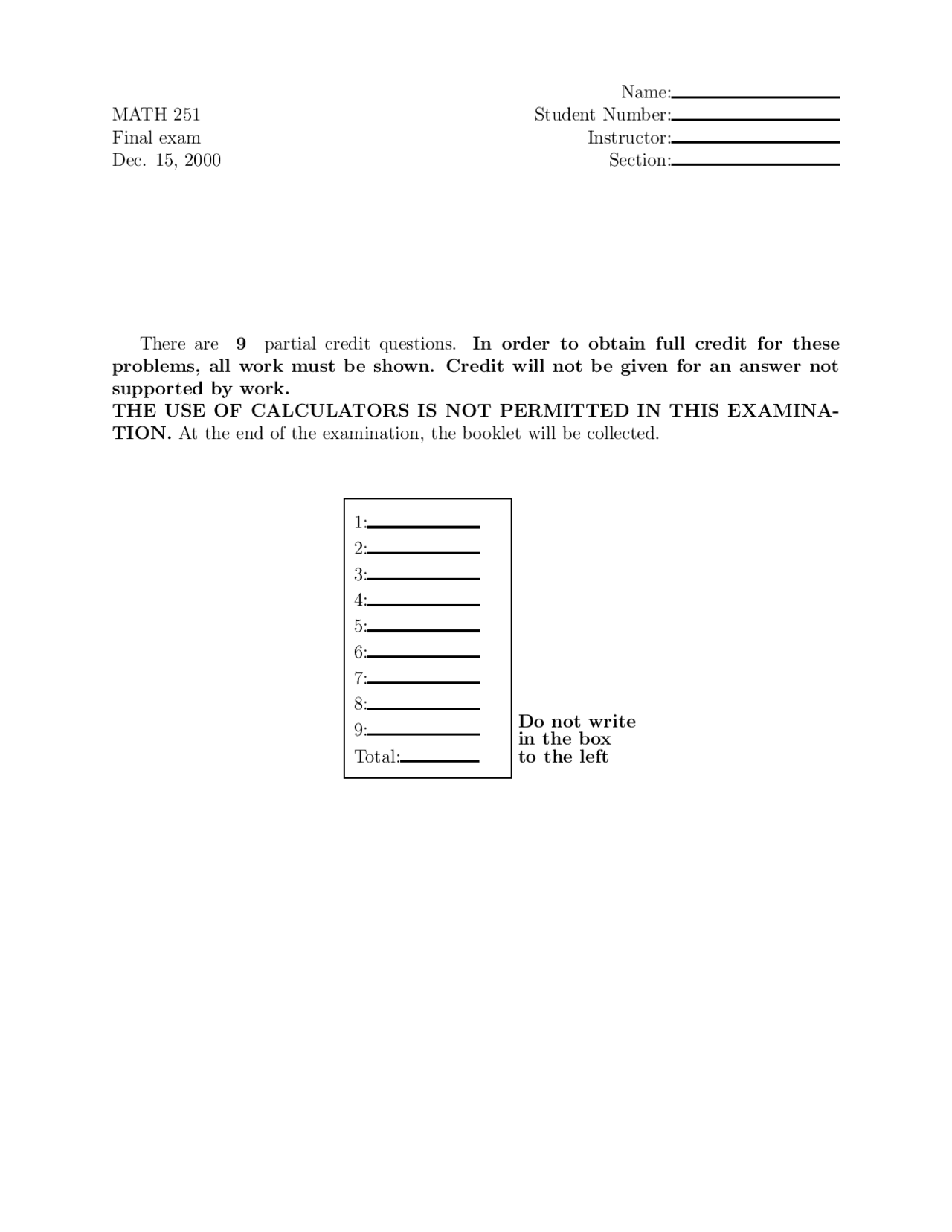 Constants Ordinary And Partial Differential Equations Exam Docsity