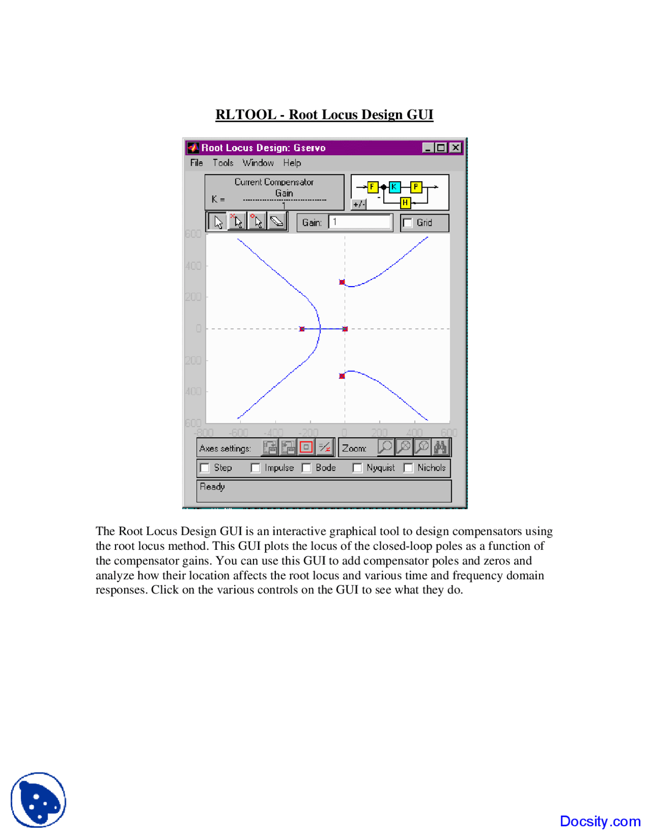 Root Locus Design Analog Circuits And Systems Design Lecture Notes