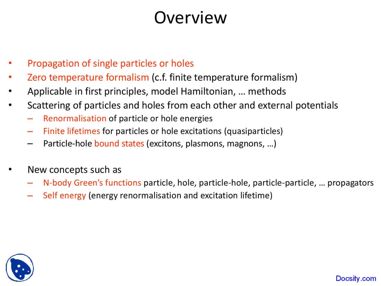 Propagation Of Single Particles Advanced Device Simulation Lecture