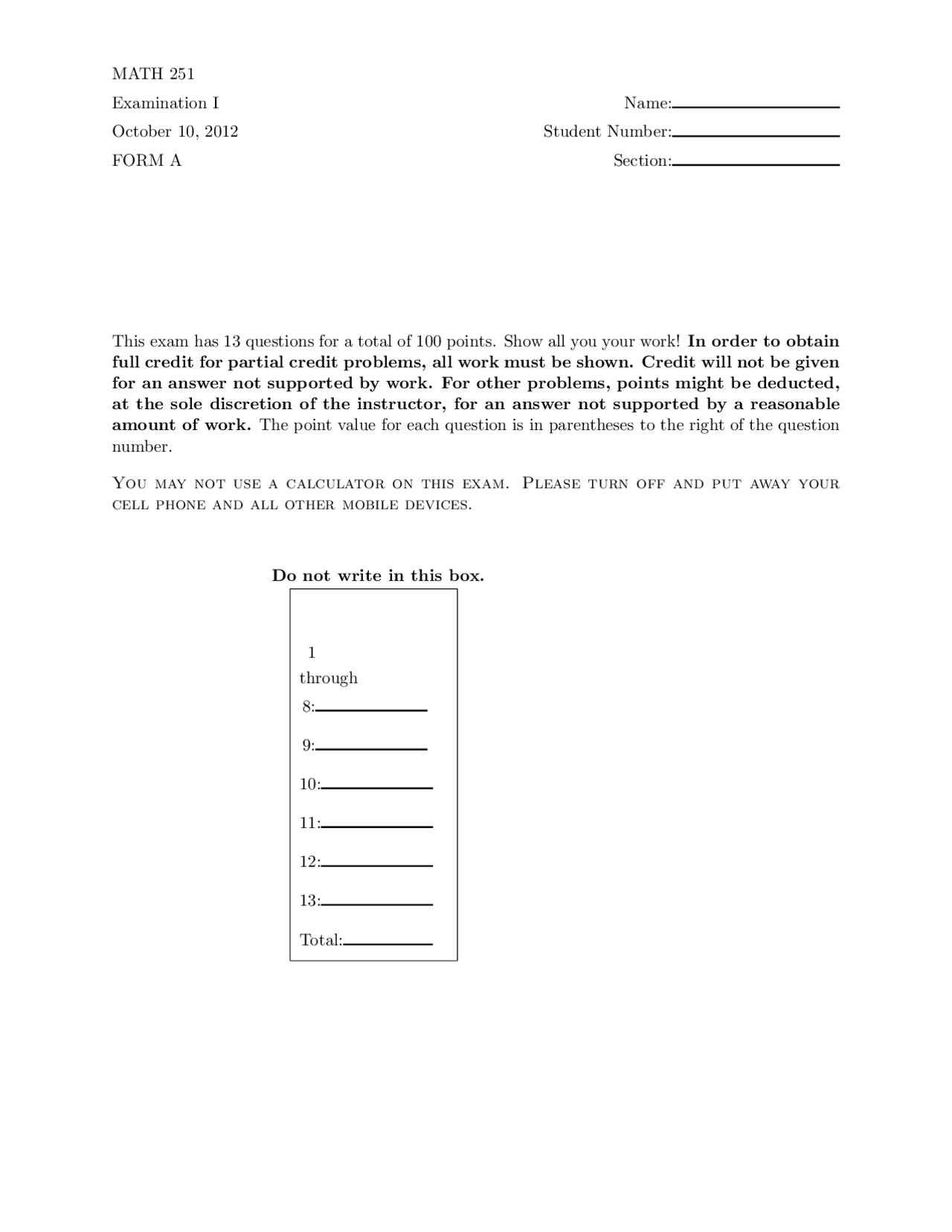 Equations Ordinary And Partial Differential Equations Exam Docsity