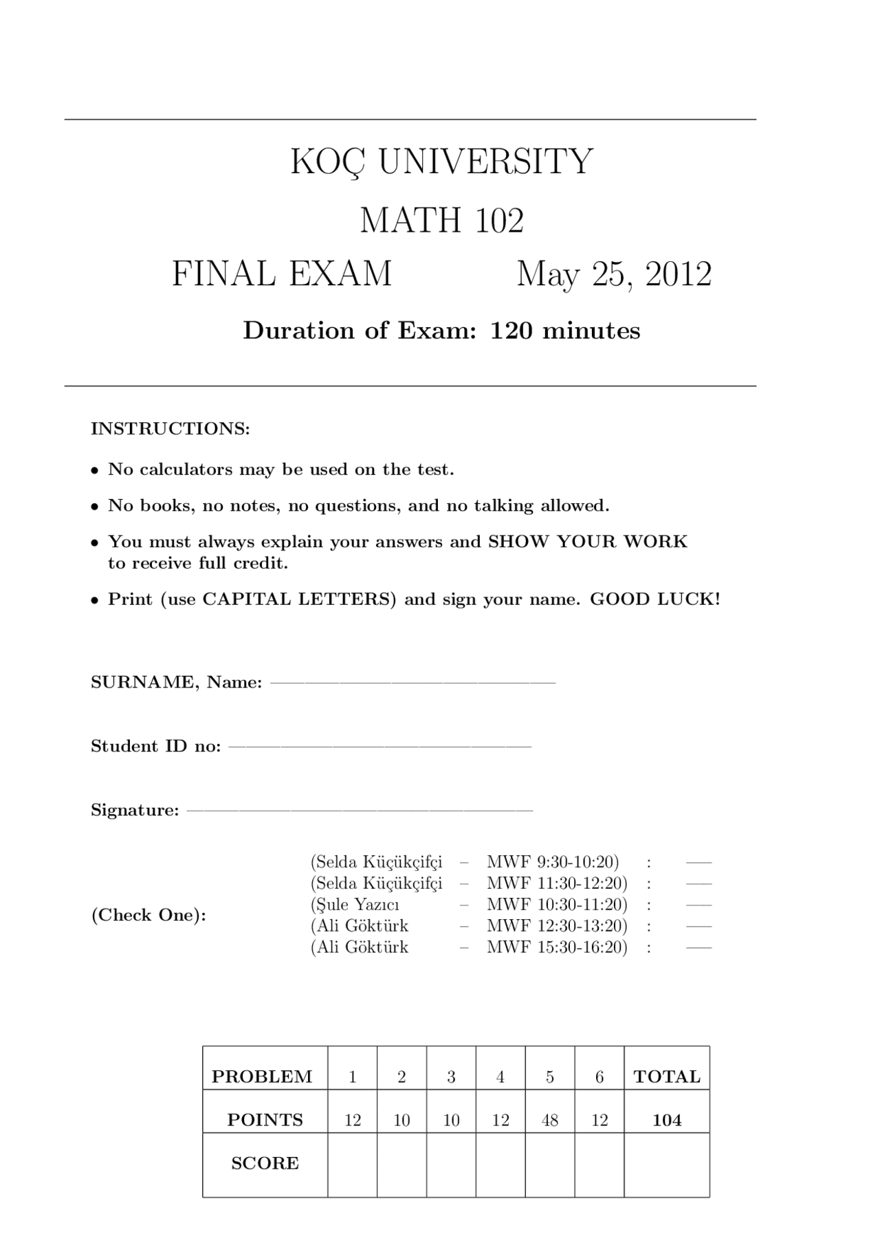 Implicit Differentiation Calculus Exam Docsity