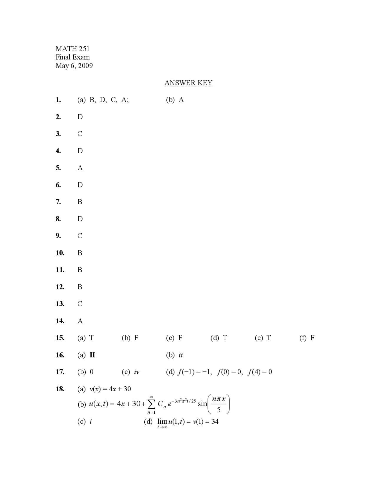 Mass Spring Systems Ordinary And Partial Differential Equations