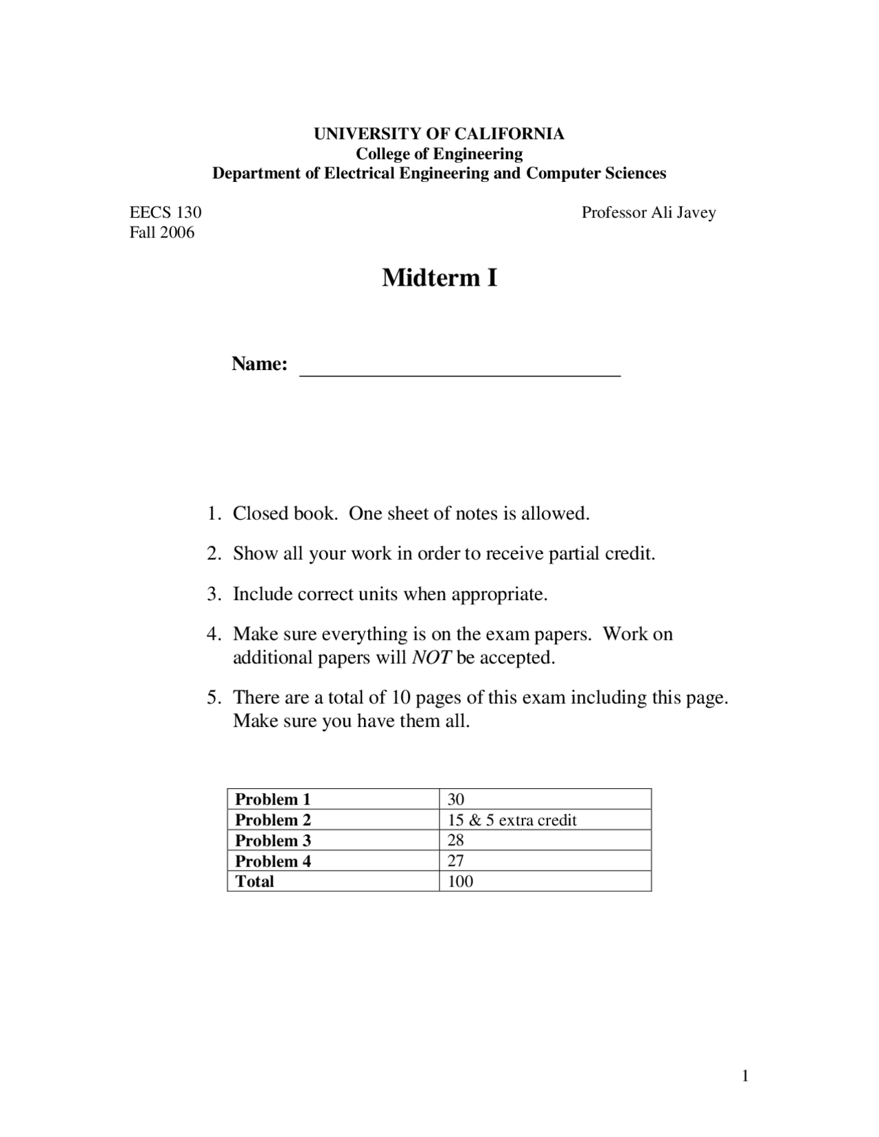 Electronic Charge Integrated Circuit Devices Exam Docsity