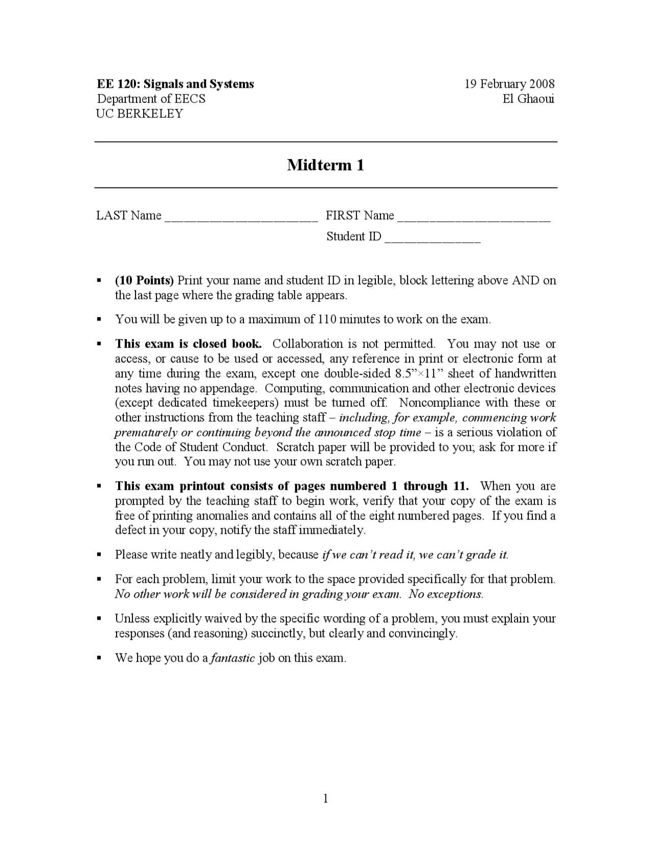 Difference Equation Signals And Systems Exam Docsity