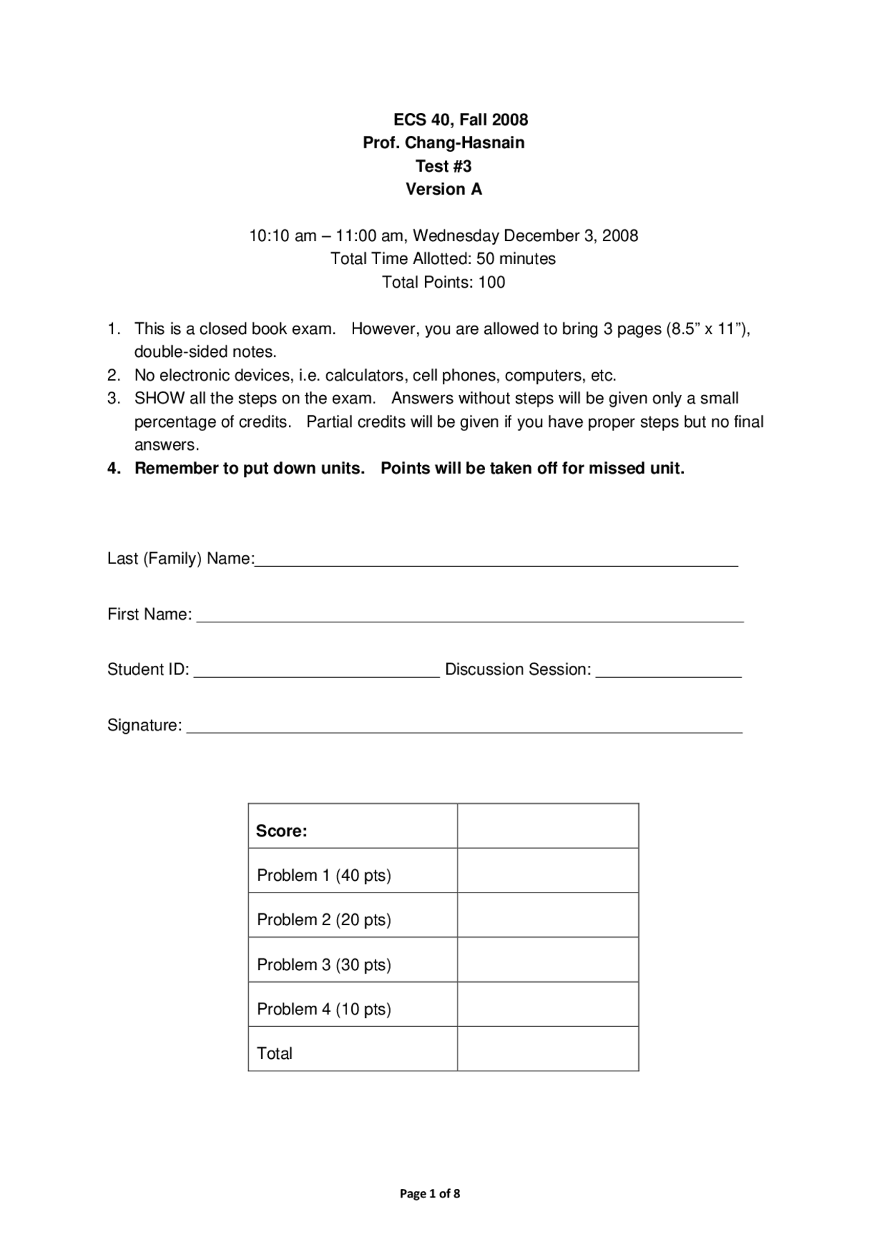 Operation Introduction To Microelectronic Circuits Solved Exam