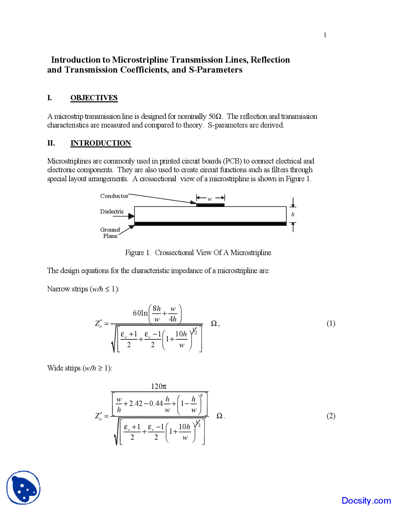 Introduction To Microstripline Communication Transmission Principles