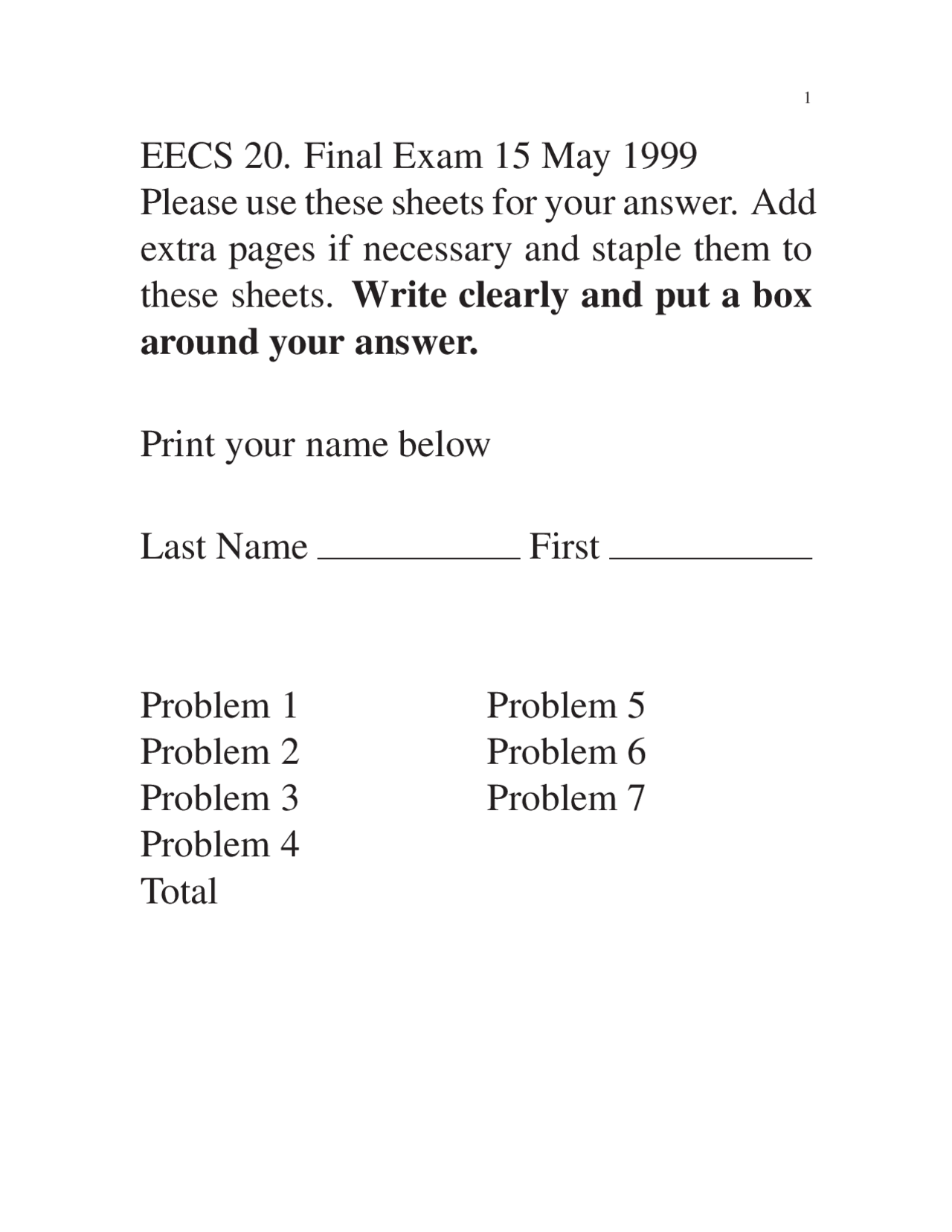 Matrix Structure And Interpretation Of Systems And Signals Exam