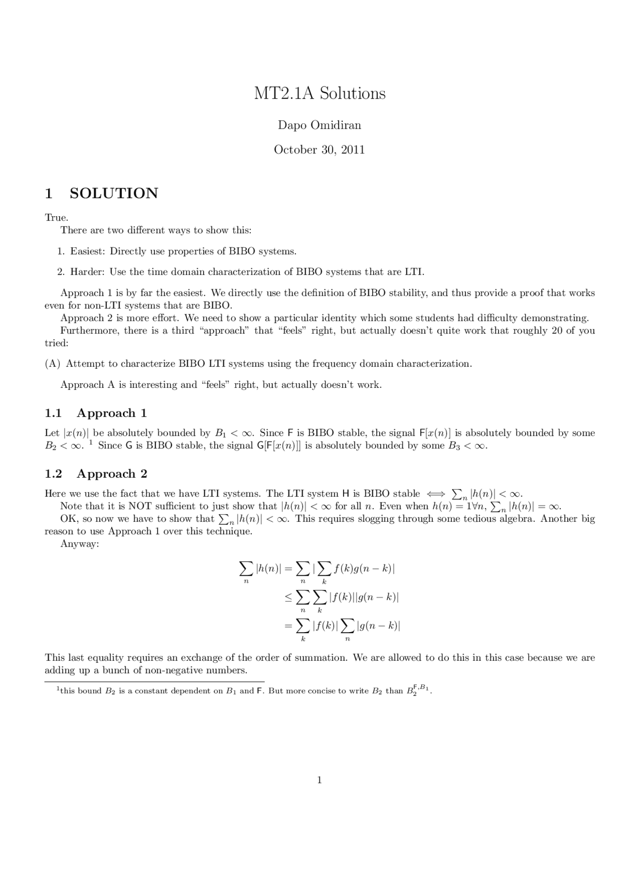Straightforward Structure And Interpretation Of Systems And Signals