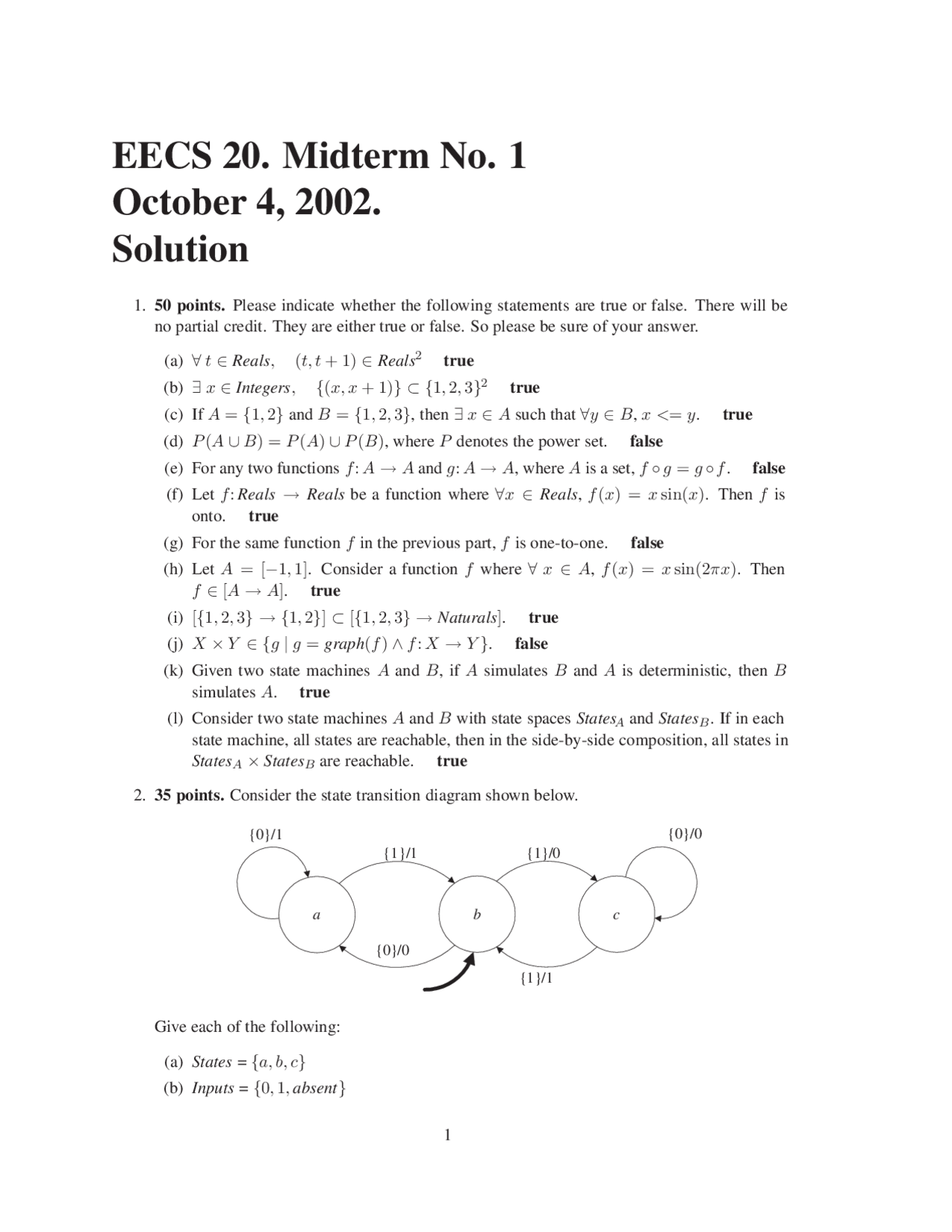 Integers Structure And Interpretation Of Systems And Signals Solved