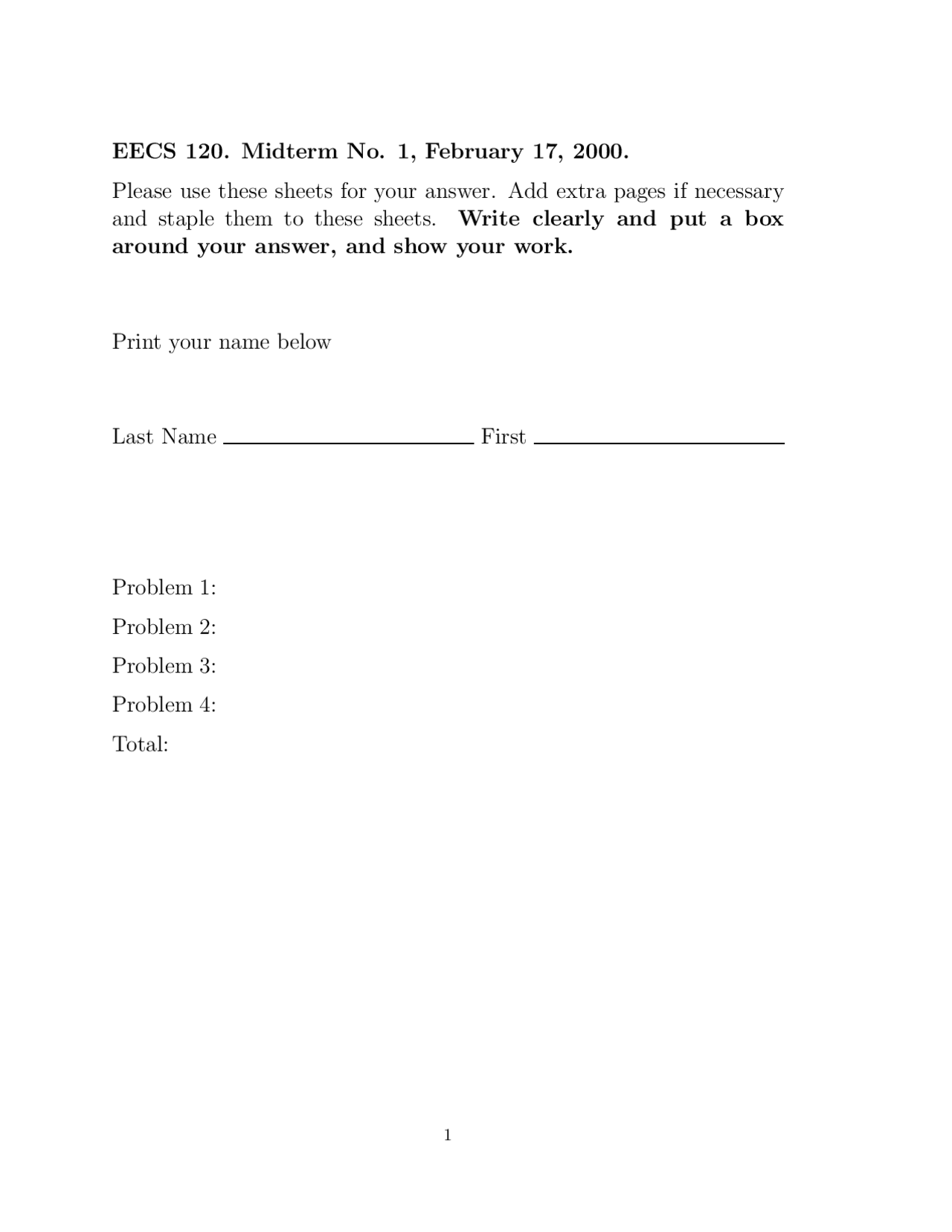 Response Signals And Systems Exam Docsity