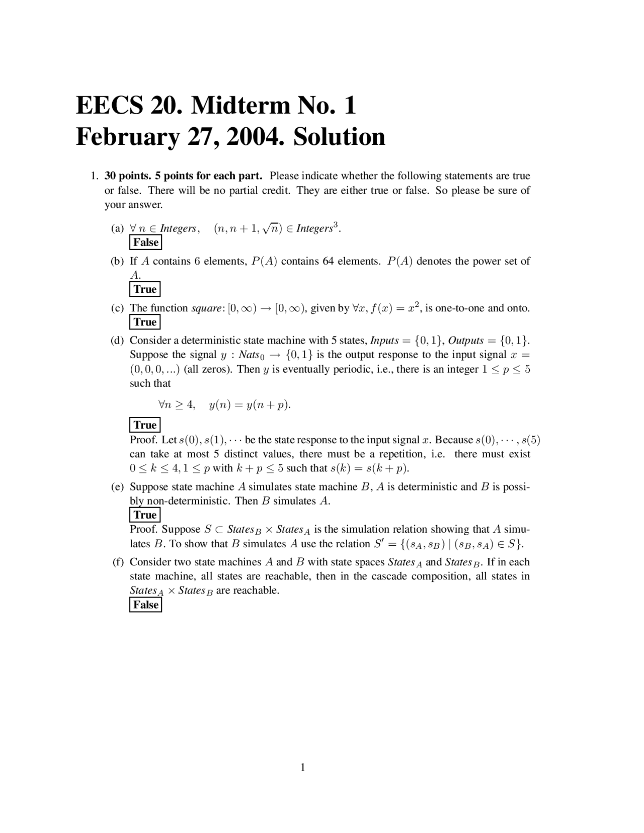 Function Square - Structure and Interpretation of Systems and Signals ...