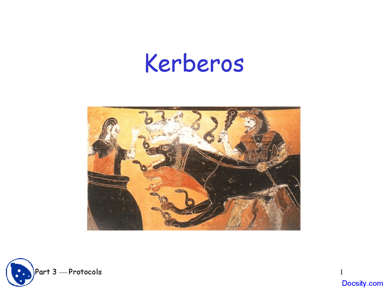 Kerberos Computer And Network Security Lecture Slides Docsity