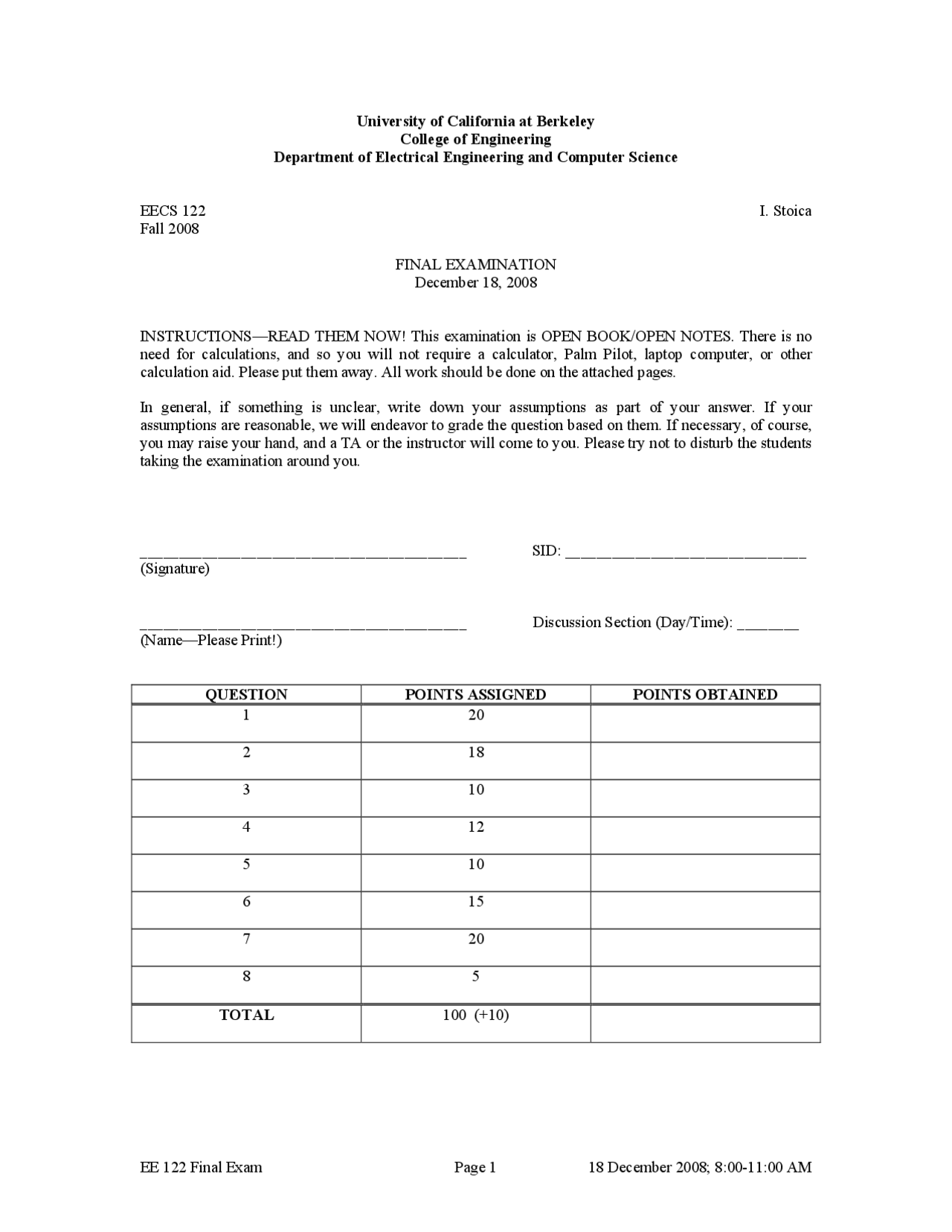 Capacity - Introduction to Communication Networks - Solved Exam | Exams Communications ...