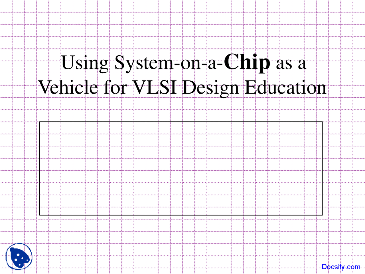 Using System Multimedia Signal Processing Lecture Slides Docsity
