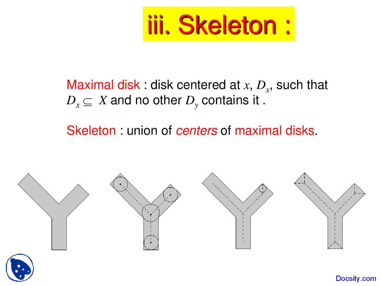 Skeleton Robot Vision And Preception Lecture Slides Docsity