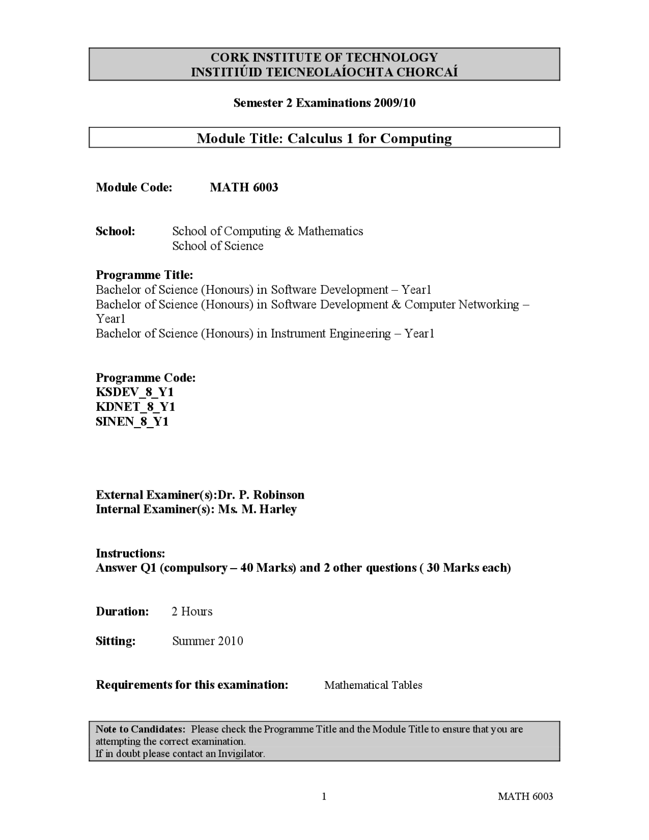 Newton Raphson Calculus 1 Computing Past Exam Docsity