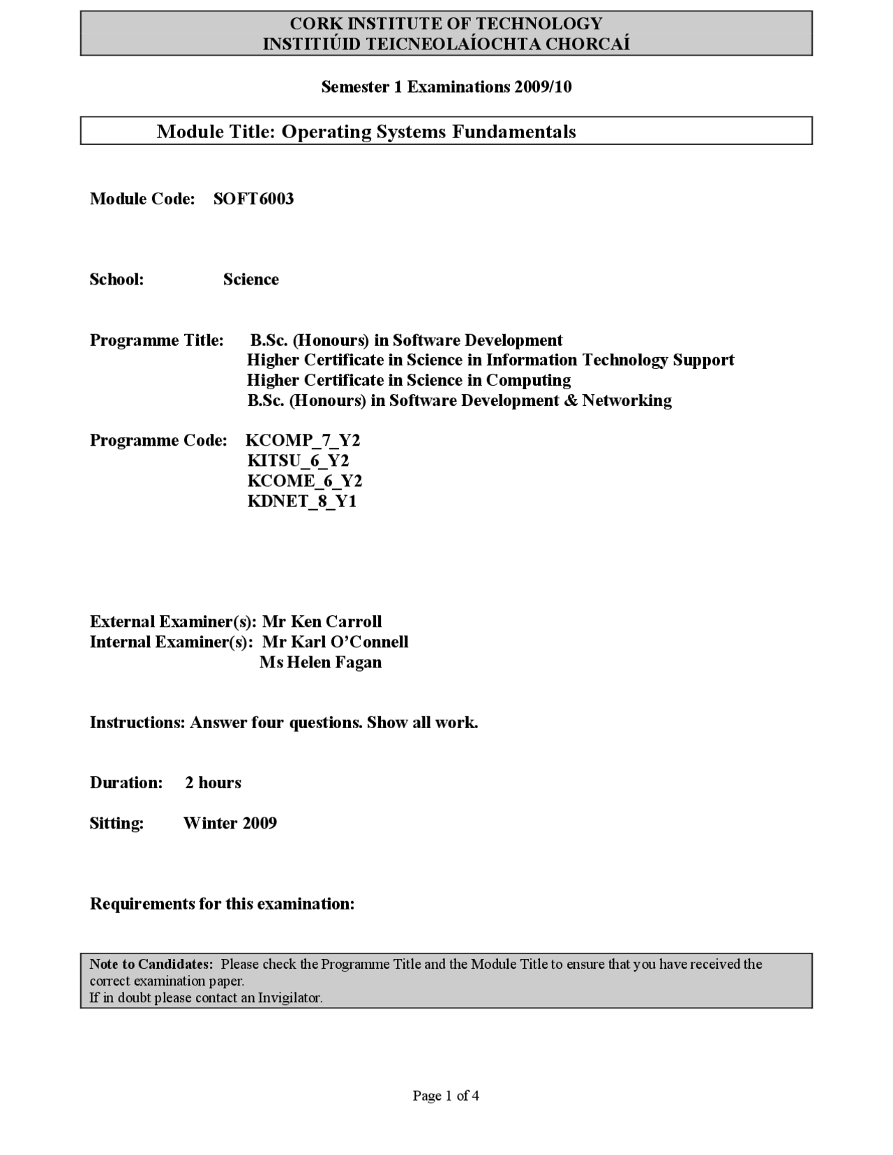 Term Segmentation Operating Systems Fundamentals Exam Paper Docsity
