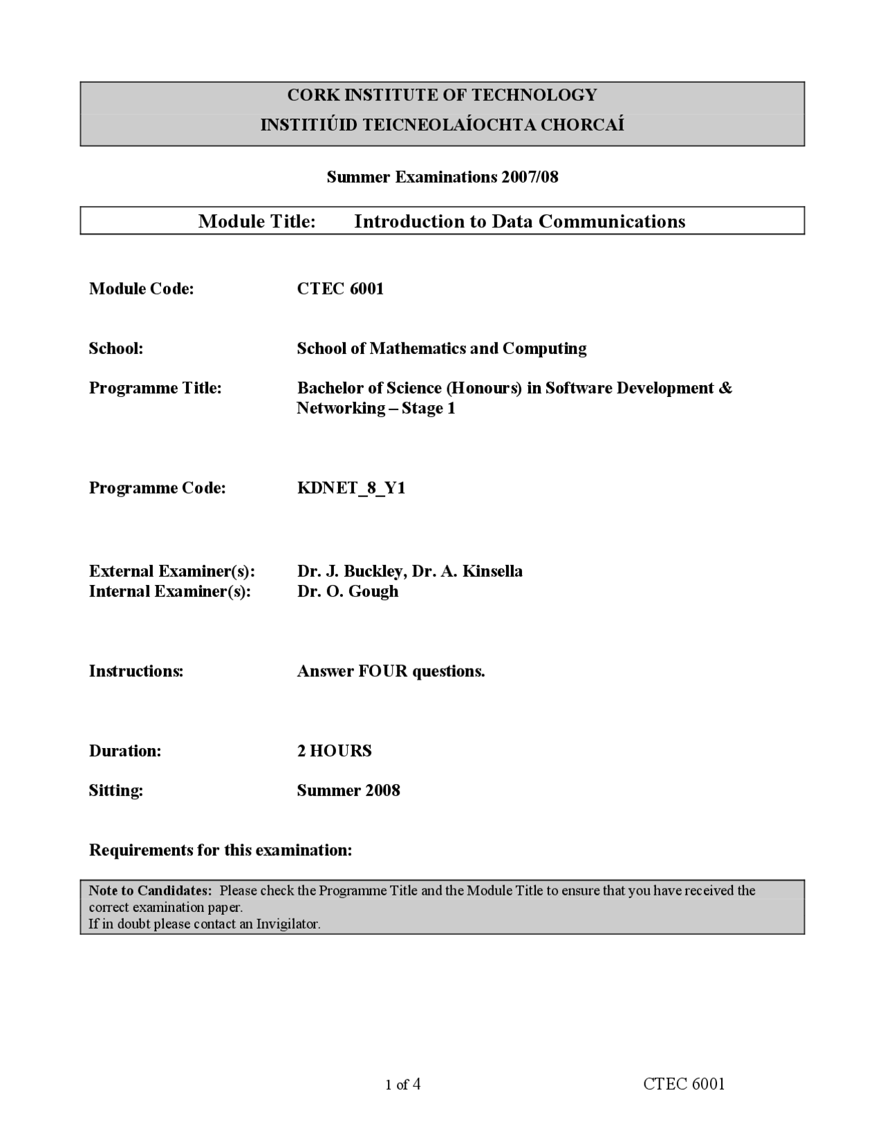 Equivalent Capacitance Introduction To Data Communications Exam