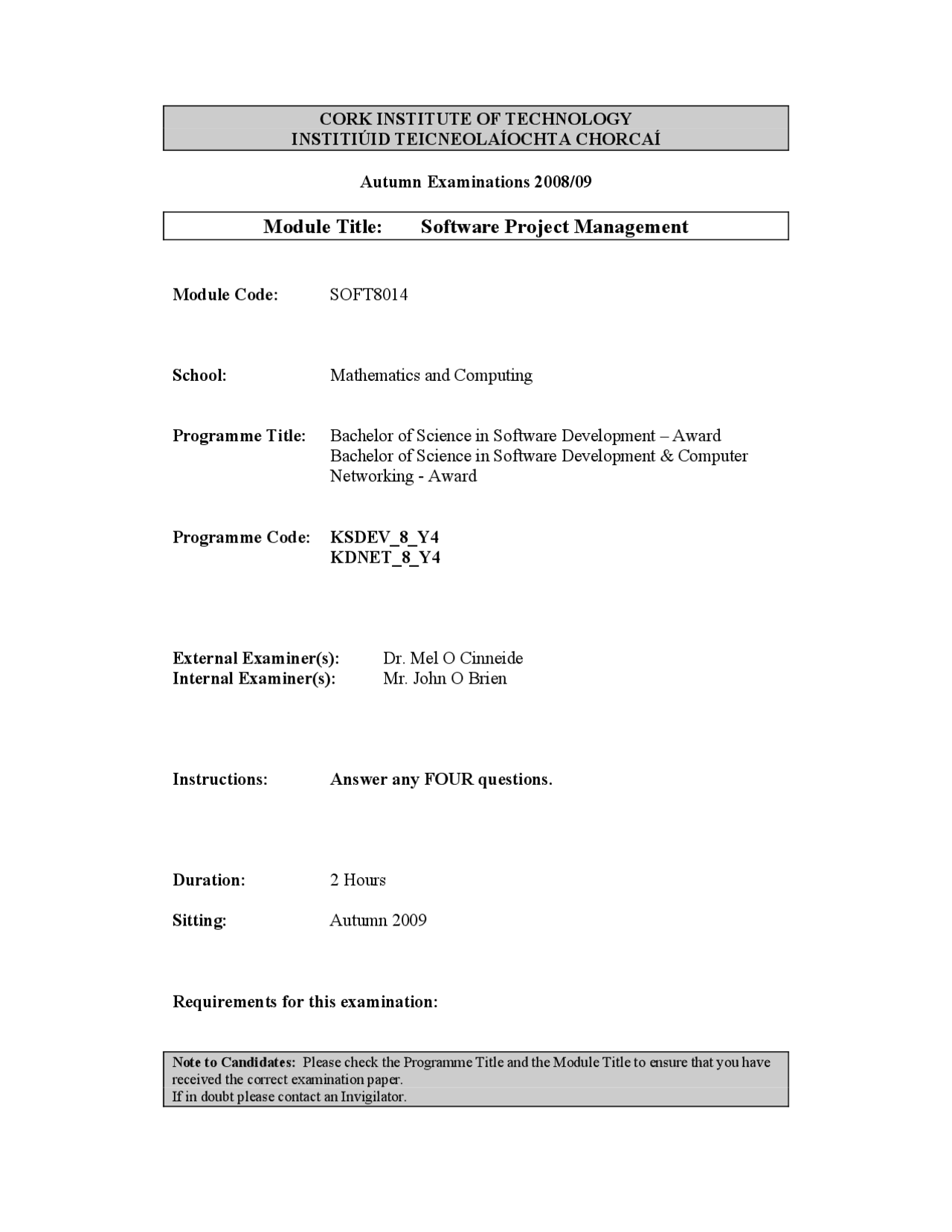 Process Workflow - Software Project Management - Exam Paper | Exams Software Project Management ...