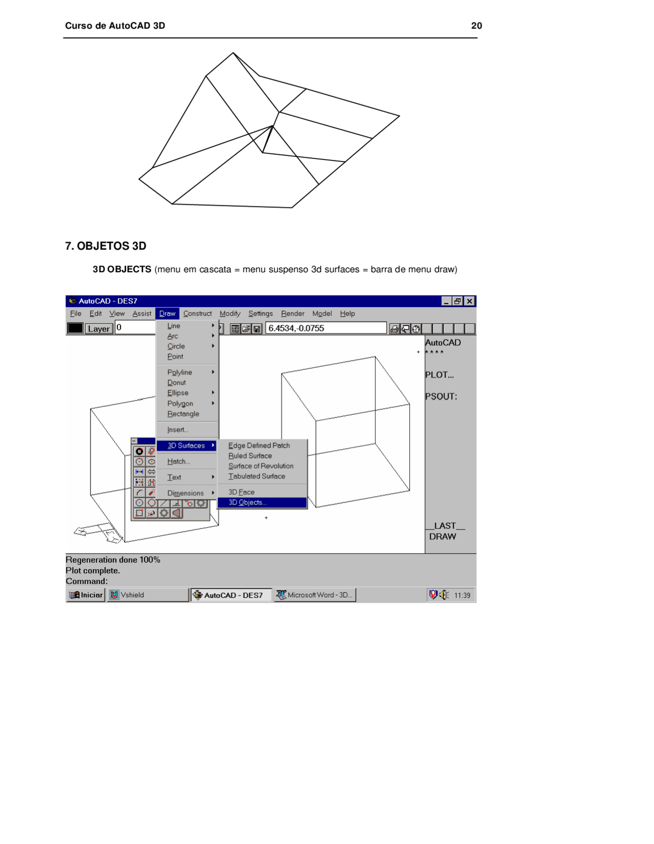 Curso De Autocad 3d 2000 Ao 2007 Apostilas Arquitetura Parte2