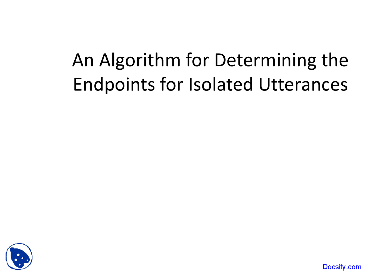 Algorithm Multimedia Networking Lecture Slides Docsity