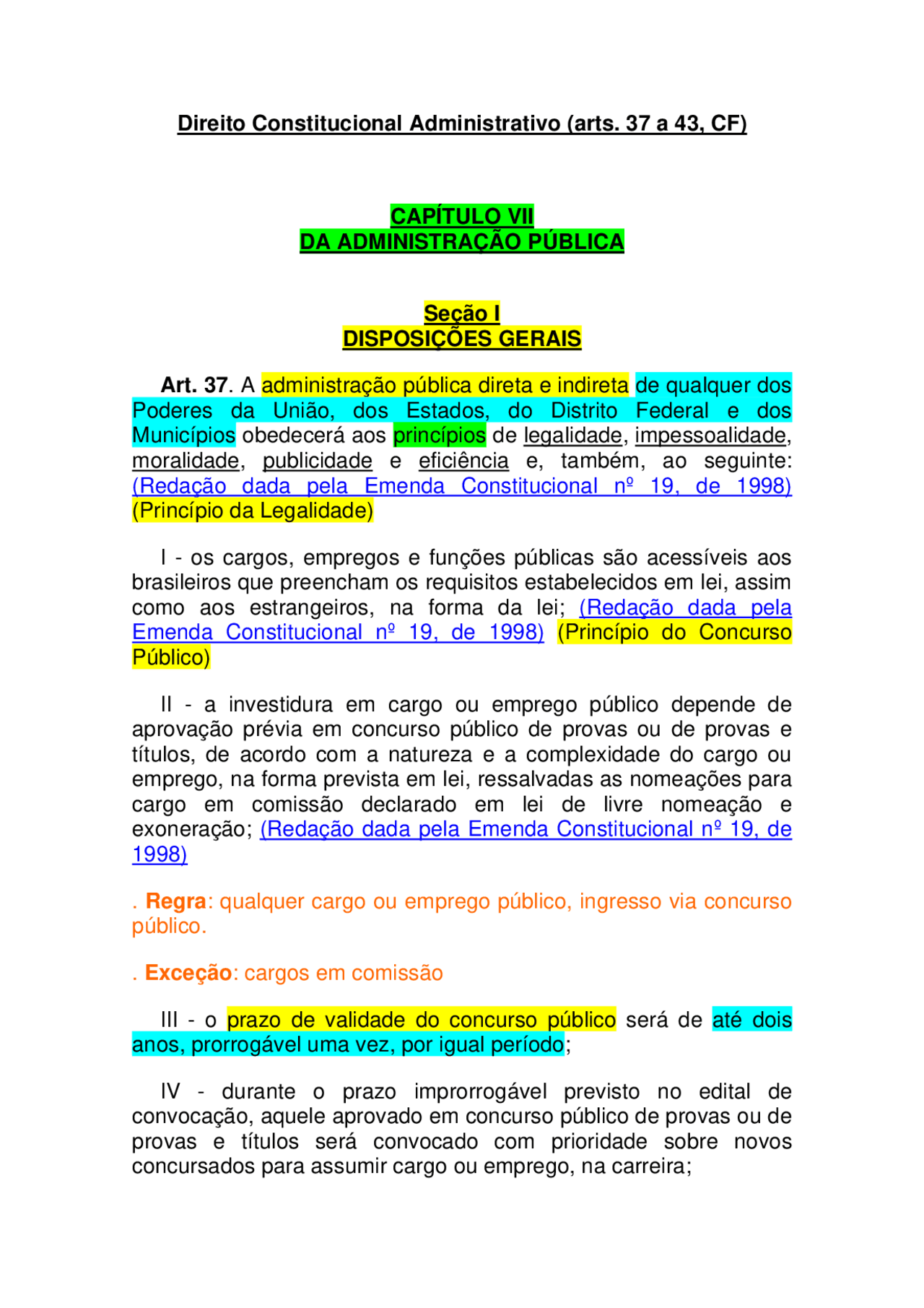 Direito Constitucional Apostilas Design Docsity