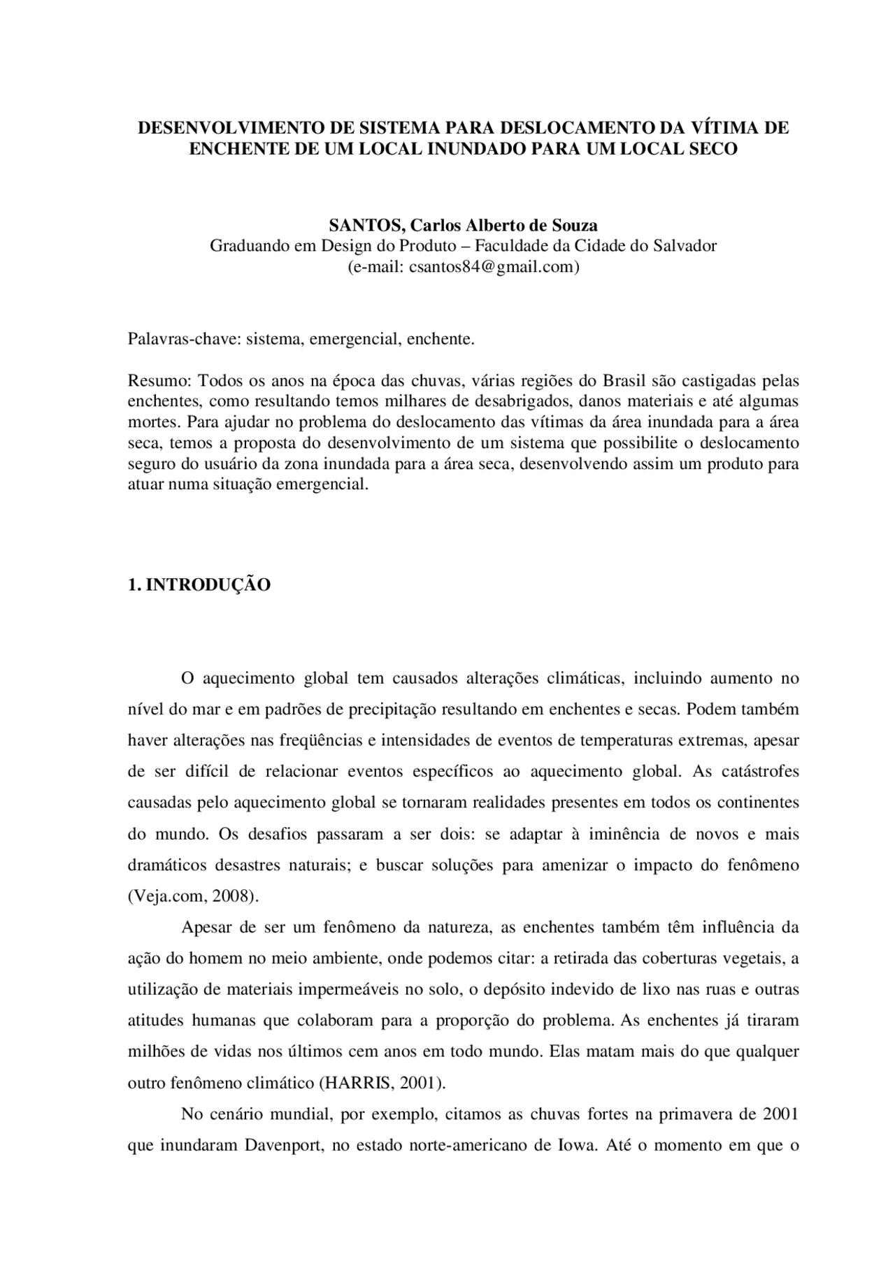 Mesa Para Emergencias Em Enchentes Apostilas Design Parte1 Docsity