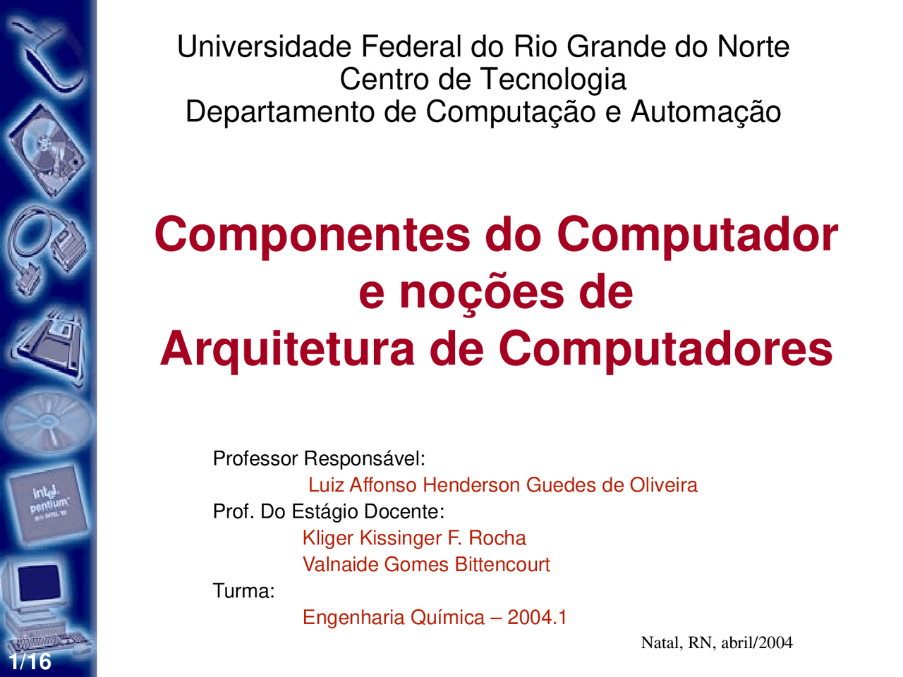 Componentes e Arquitetura Básica do Computador: Um Guia Detalhado ...