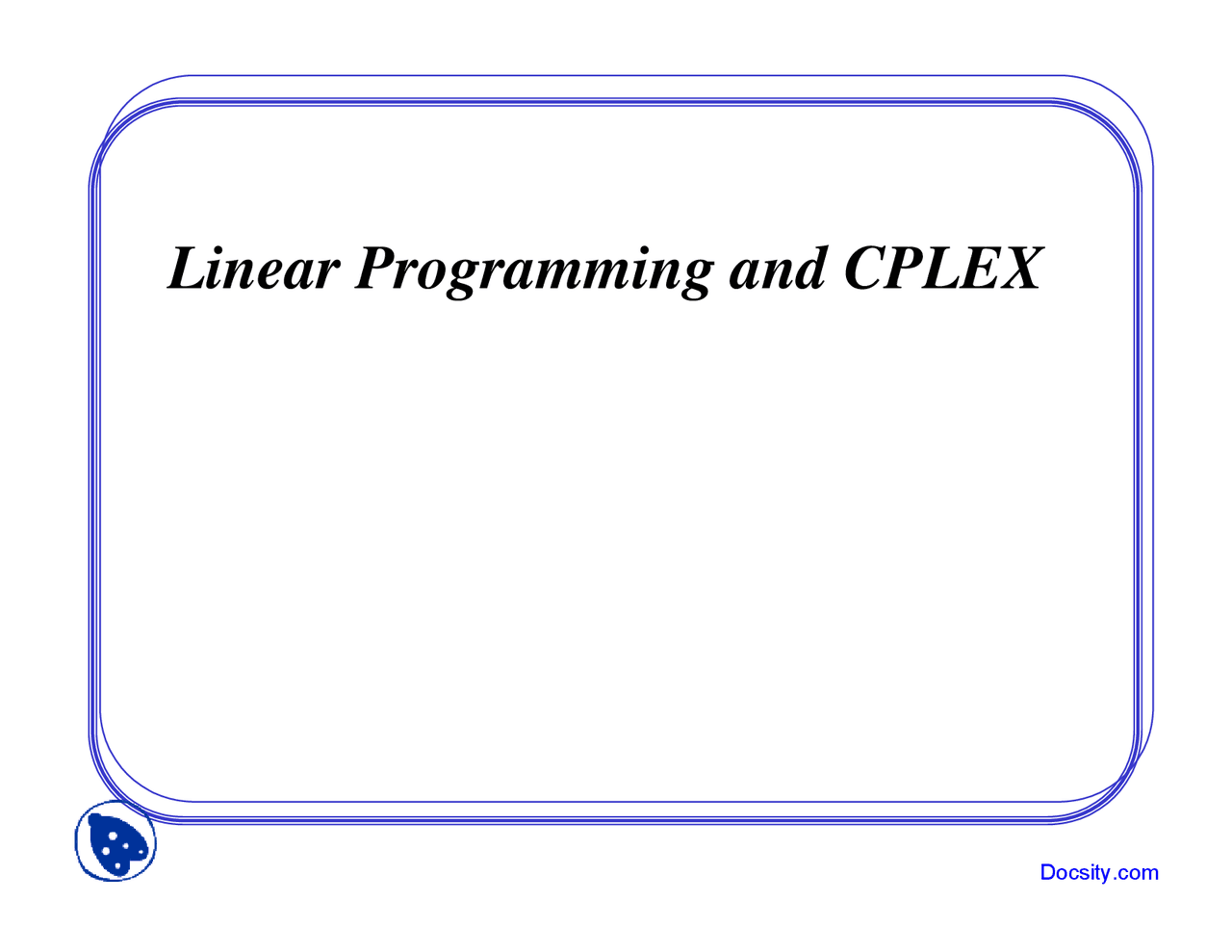 Linear Programming Design Automation Of Embedded Systems Lecture Slides Docsity