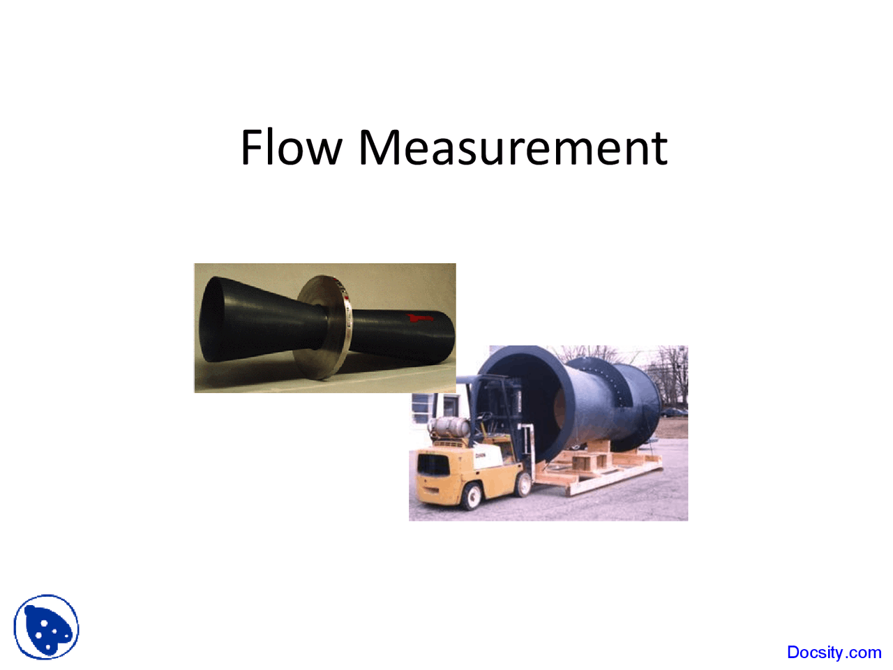 Flow Measurement Transport Process Lecture Slides Docsity