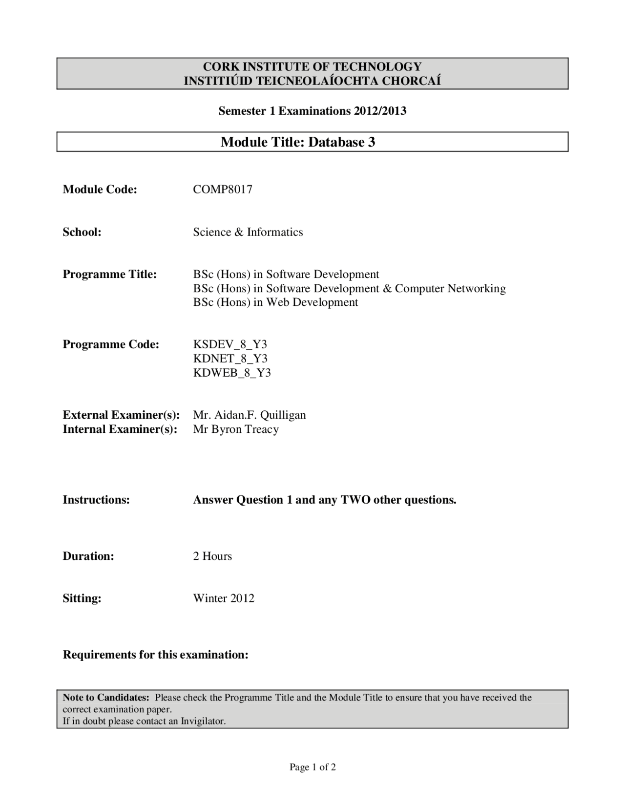 Kernel Threads Database Systems Exam Docsity