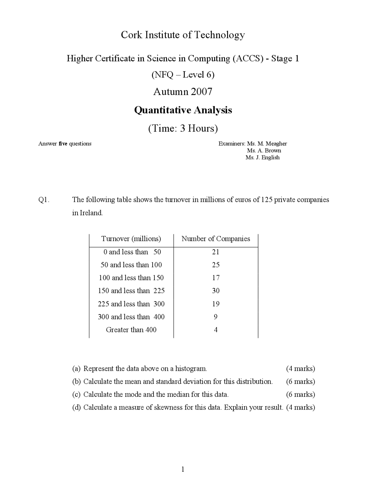 Probability - Quantitative Analysis - Exam | Exams Quantitative ...