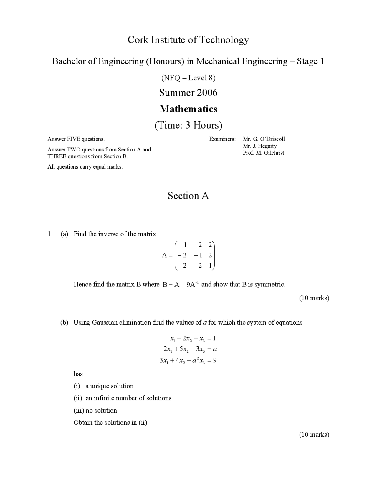 Modulus of Rigidity - Mathematics - Exam - Docsity