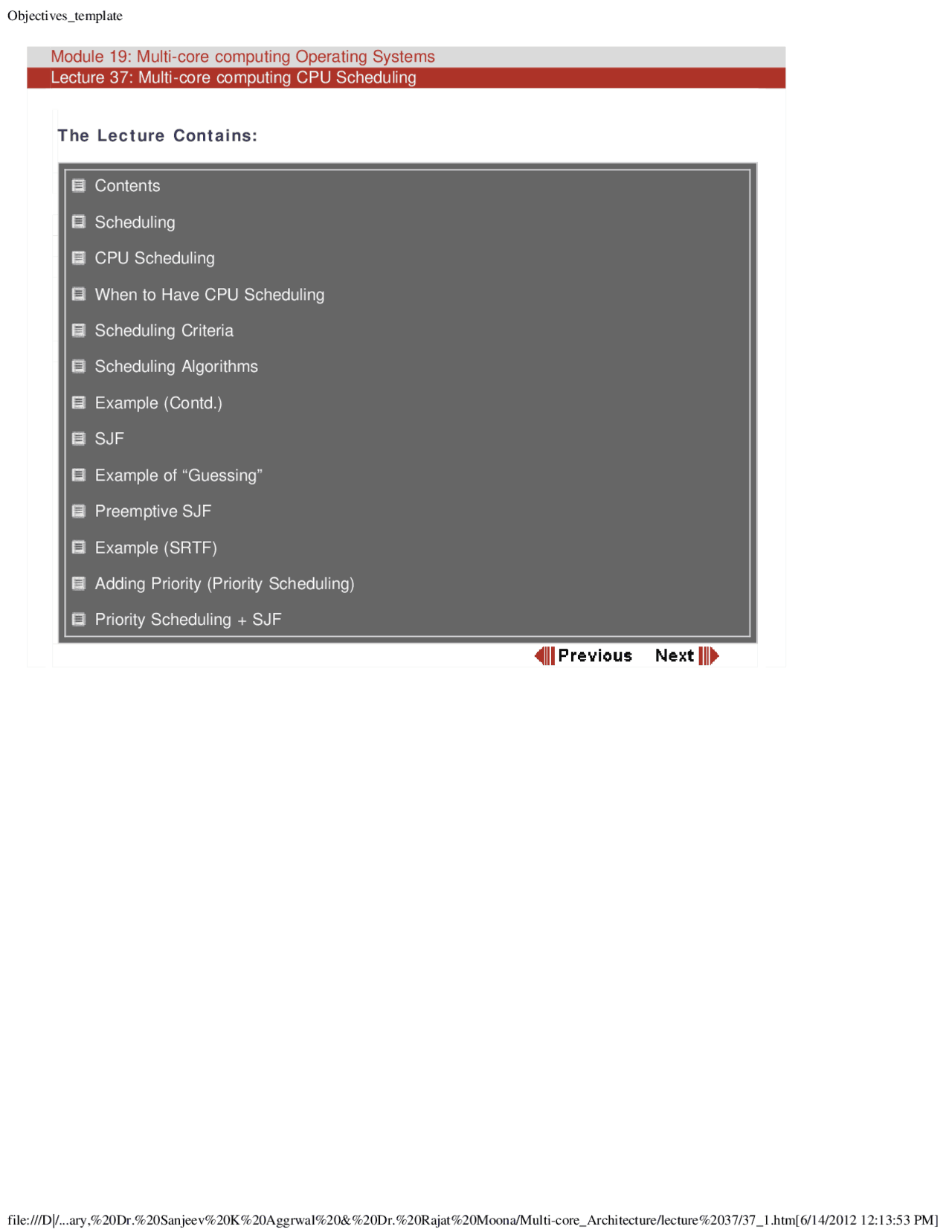 Multi Core Computing Program Optimization For Multi Core