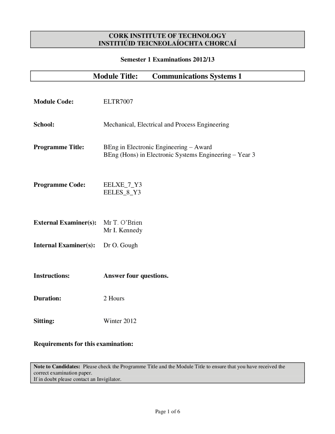 Noise Temperature Communication Systems And Networks Exam Docsity