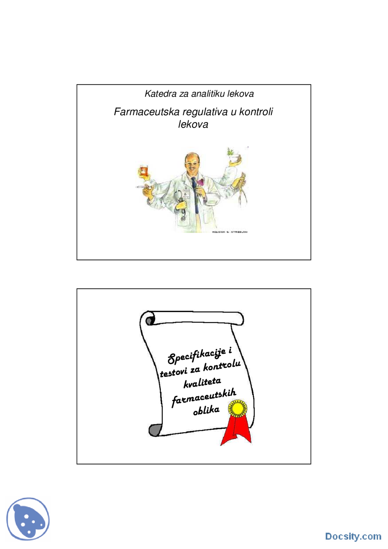 Specifikacije-Slajdovi-Analitika lekova-Farmacija (2) | Slajdovi ...