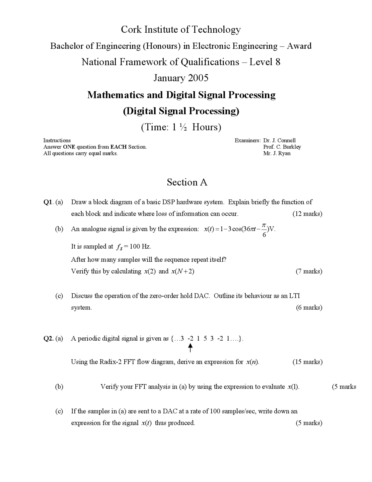 Dsp Hardware System Mathematics And Digital Signal Processing