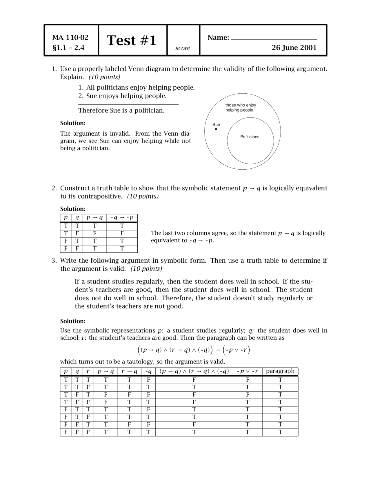 Enjoy Finite Math Quiz Docsity enjoy-finite-math-quiz-docsity