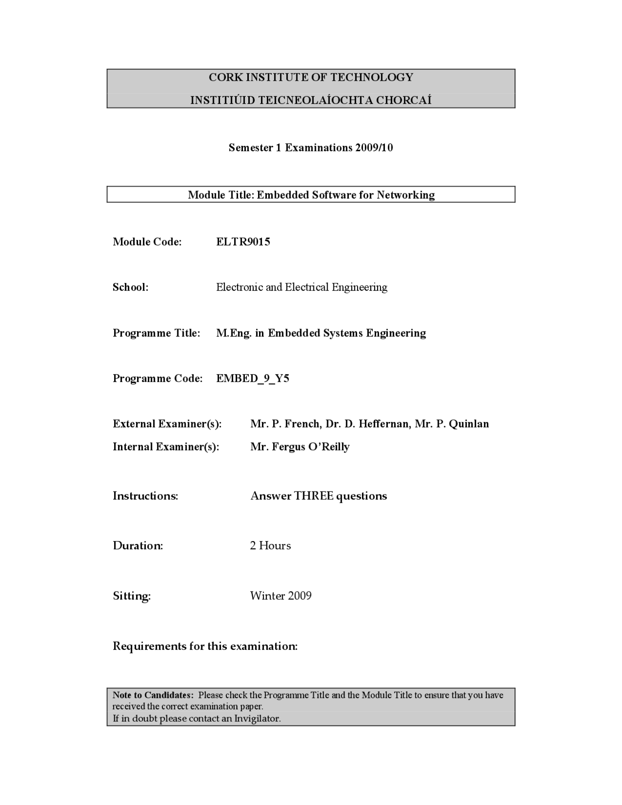 GNUOpen Source - Embedded Systems - Exam | Exámenes Sistemas Integrados | Docsity