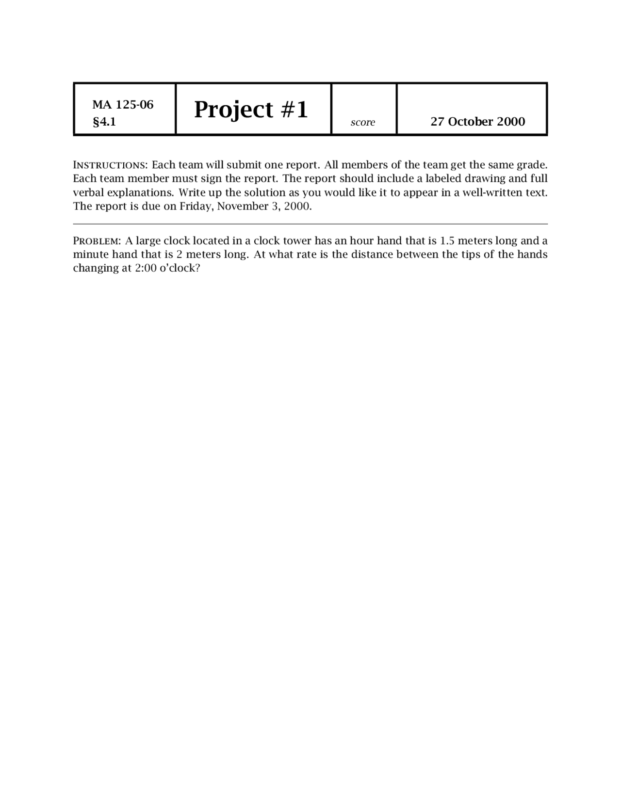 Large Calculus Quiz Docsity