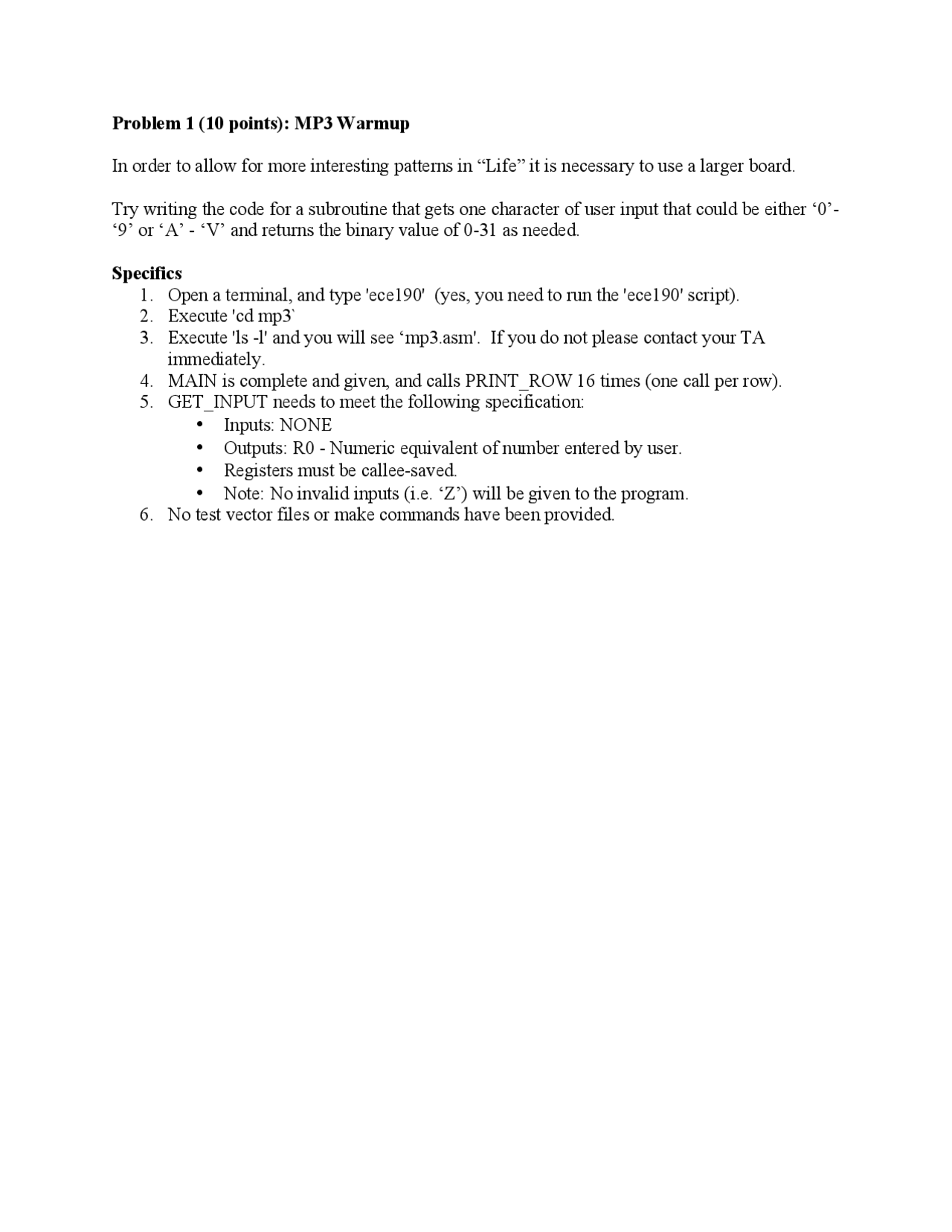 Make Commands Introduction To Engineering Previous Exam Docsity